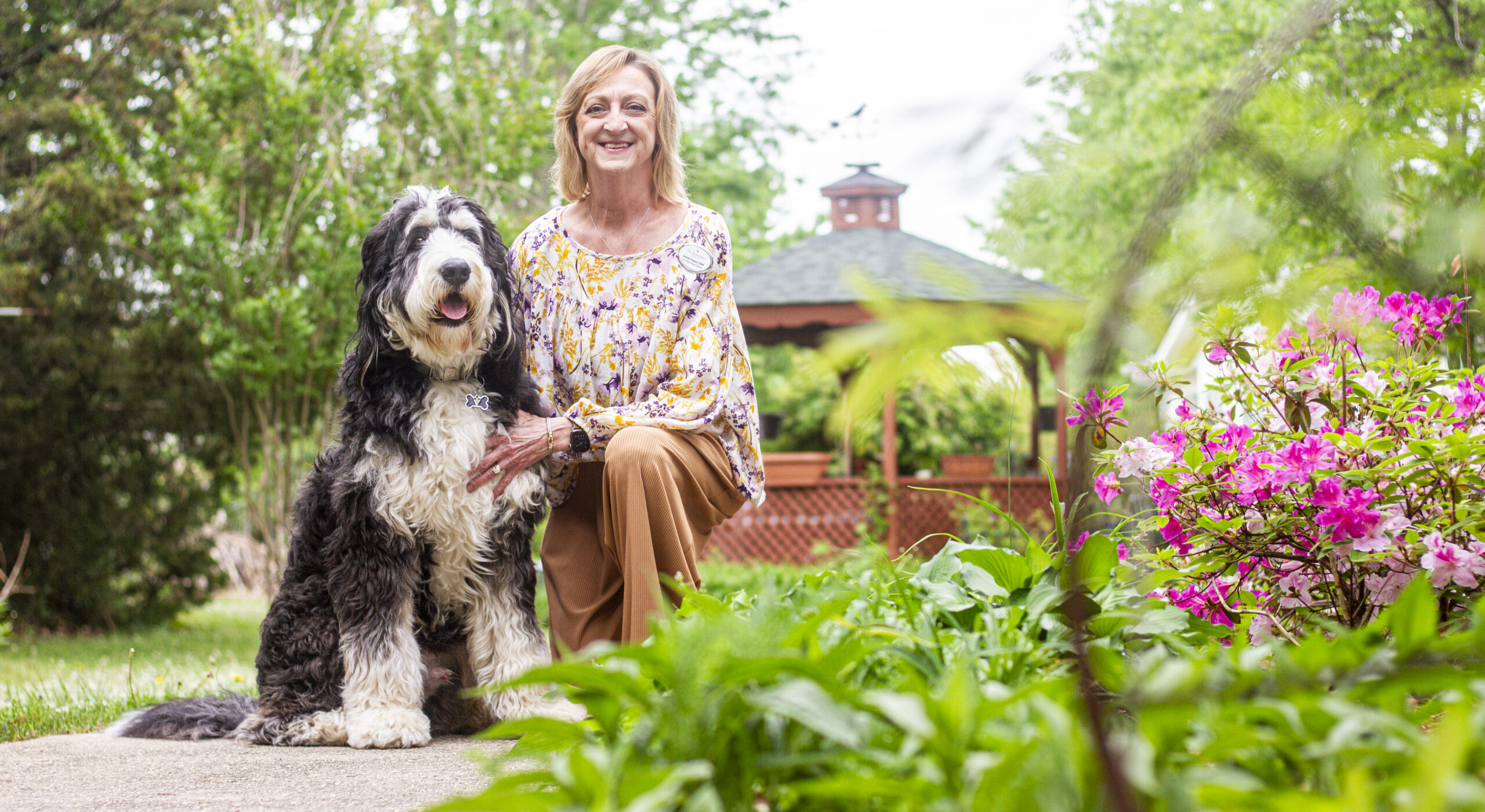 He’s a very good boy: Bernie the Service Dog is a model employee ...
